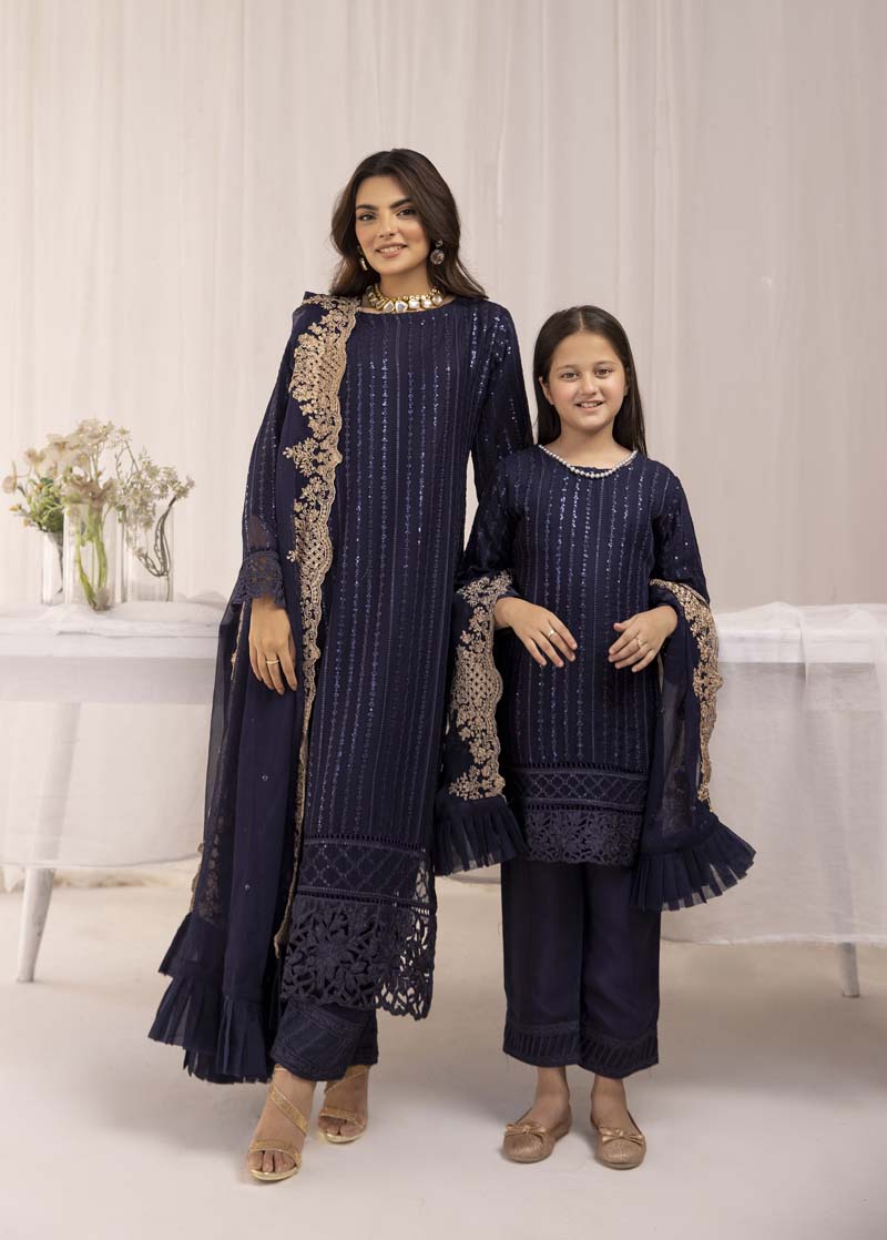Ivana Girls Mummy & Me Eid Outfit S2142K