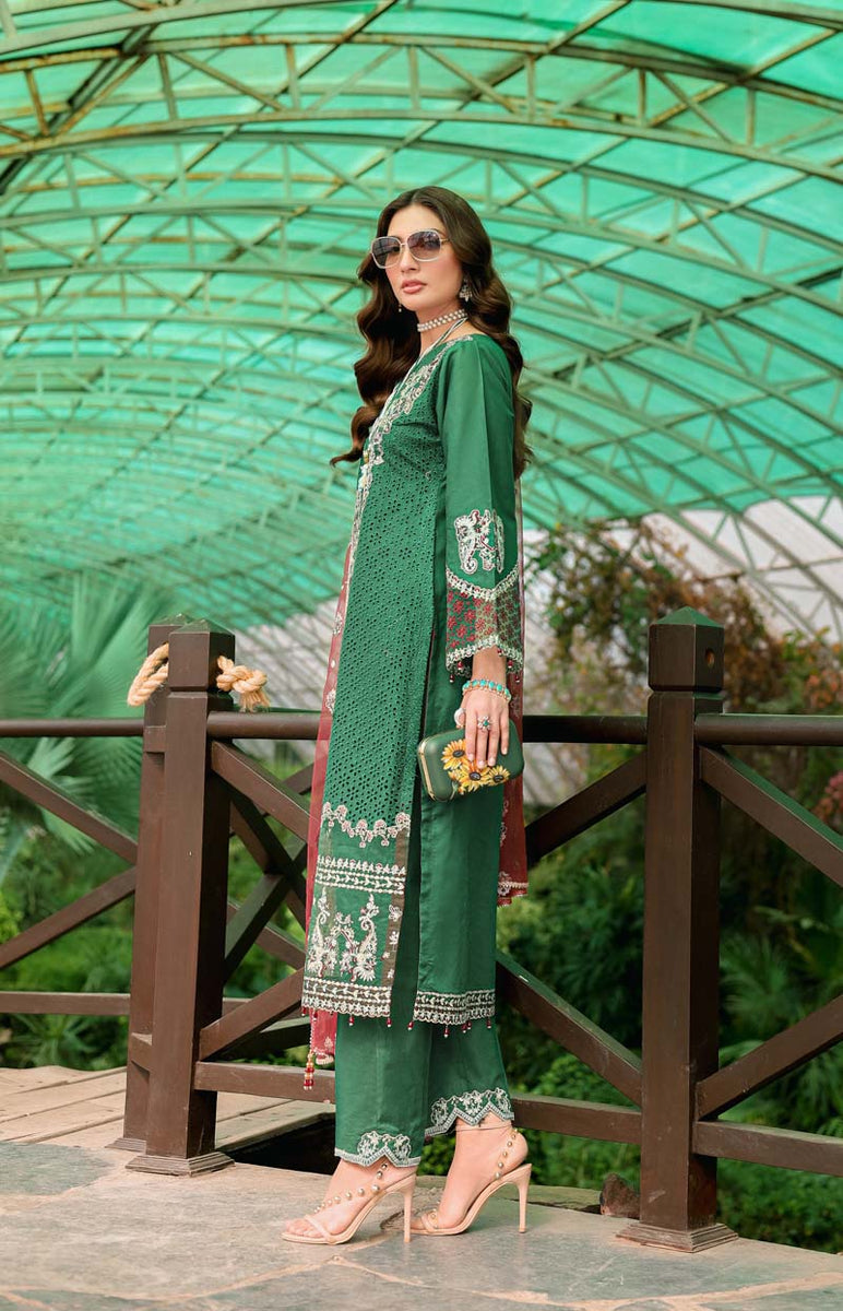 Allys Eid Festive Chikan Kari Mummy & Me Ladies Eid Outfit AL809 | Desi ...